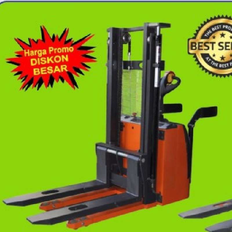 Jual Alat Angkat Barang Full Automatic Hydraulic Stacker Lift 2 ton 2.5 ...