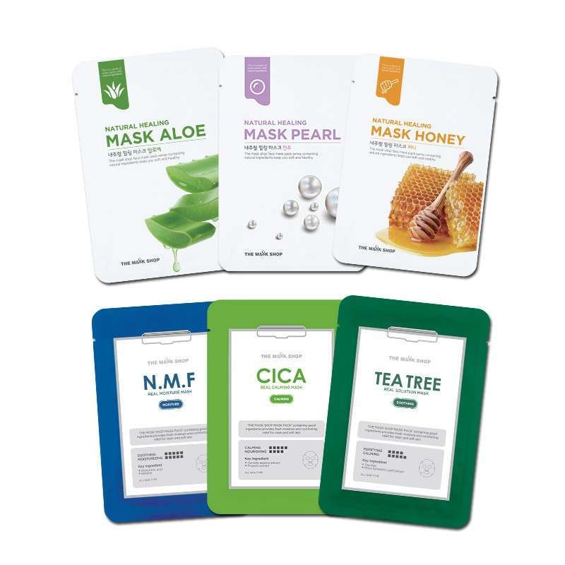 Jual The Mask Shop - Bundle Pack 6 Sheet Mask Di Seller Daeng Gi Meo Ri ...
