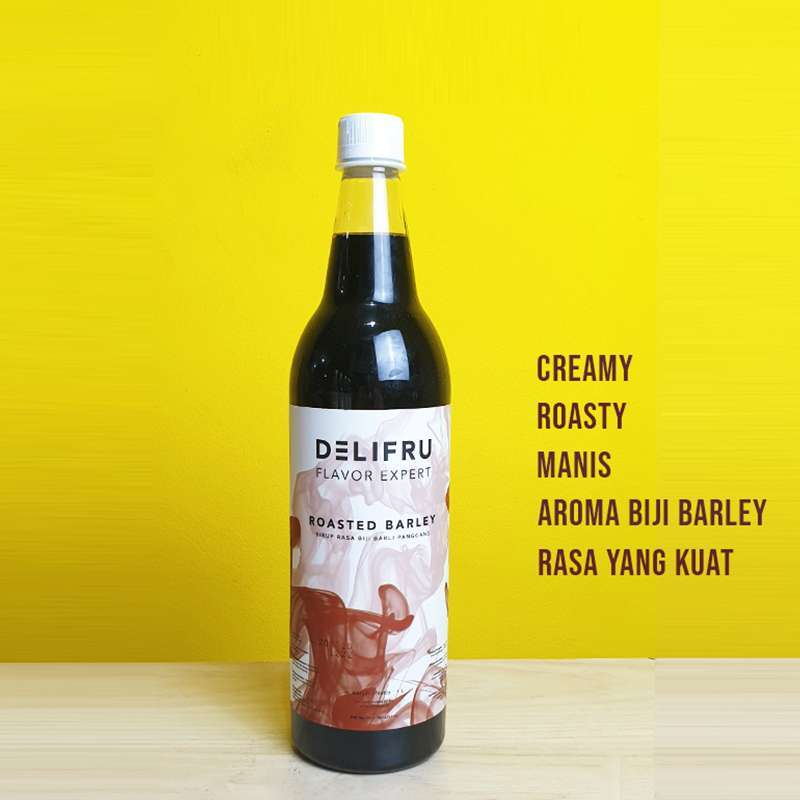 Jual Delifru Syrup 1l Sirup Delifru Rasa Roasted Barley Biji Barli