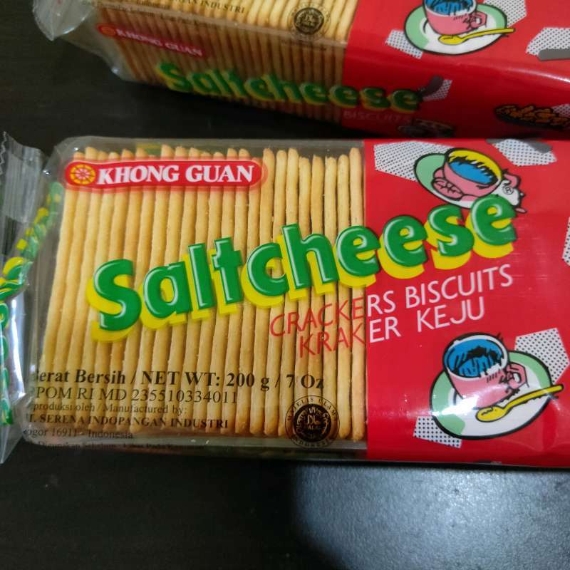 Promo KHONG GUAN SALTCHEESE CRACKERS 200 GR - 1 PACK Diskon 1% di ...