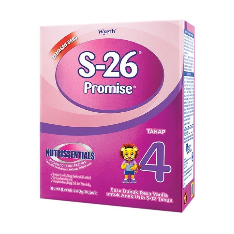 Jual S26 Wyeth Promise Reguler Tahap 4 Vanila Susu Pertumbuhan Anak ...