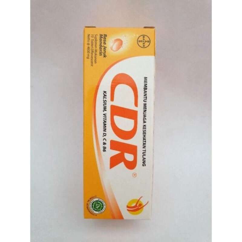 Jual Vitamin C CDR isi 10 tablet - CDR Fortos isi 10 tablet di Seller ...