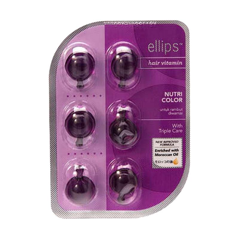 Jual Ellips Nutri Color Blister Vitamin Rambut [6 Sheet] di Seller ...