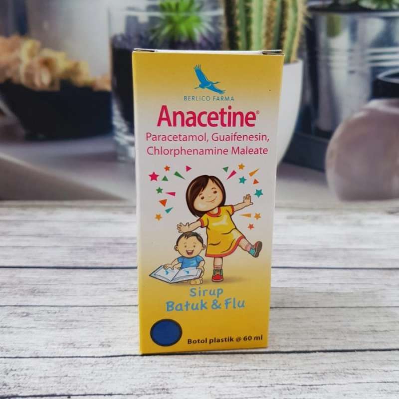 Jual Anacetine Syrup 60ml - Sirup Batuk, Flu, Demam di Seller ...