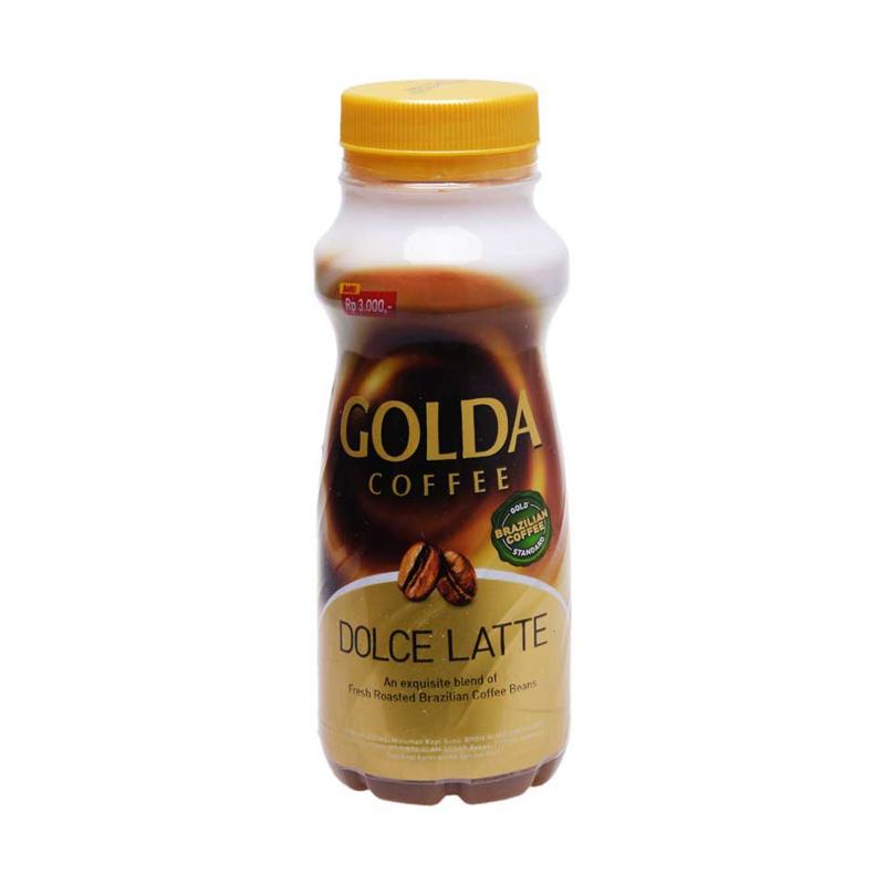 Jual Golda Coffee Dolce Latte [200 Ml/ Pet 1 Pack Isi 12 Botol] Di ...