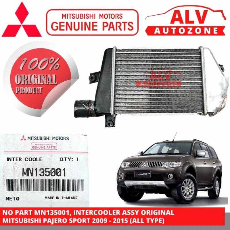 Jual Inter Cooler Turbo Assy Original Mitsubishi Pajero Sport Mn135001 ...