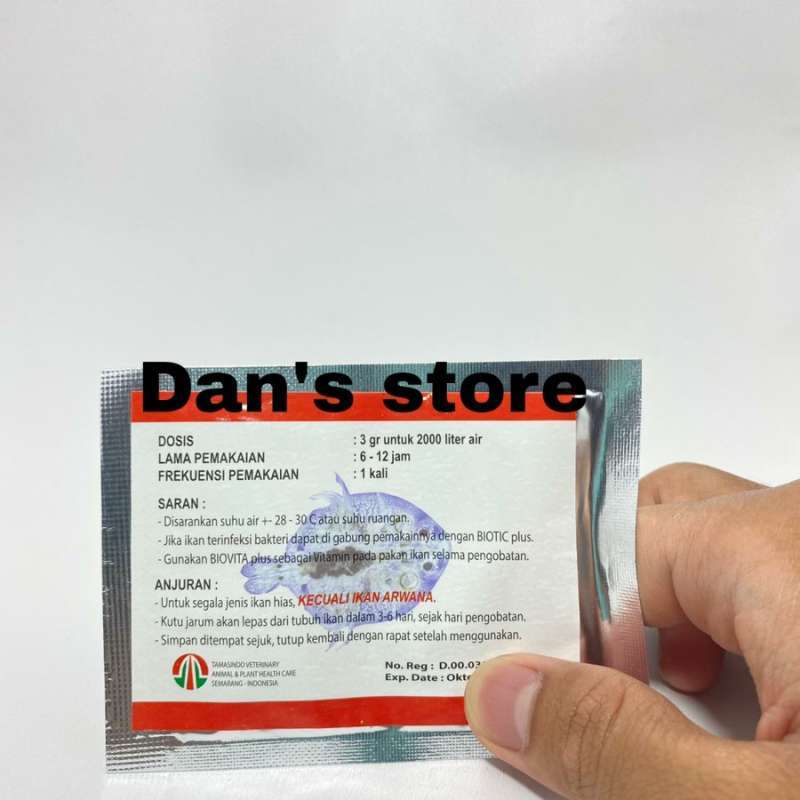 Jual Basmi Kutu Ikan - Efektif Basmi Kutu Jarum Kutu Bulat Parasit Pada ...