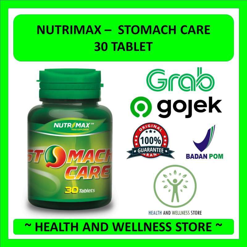 Jual NUTRIMAX STOMACH CARE 30 TABLET MAAG ASAM LAMBUNG VITAMIN OBAT di ...