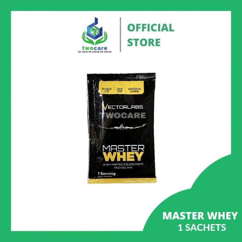 Jual Vectorlabs Master Whey 1 Sachet Vectorlab Whey Protein Per Sachets ...
