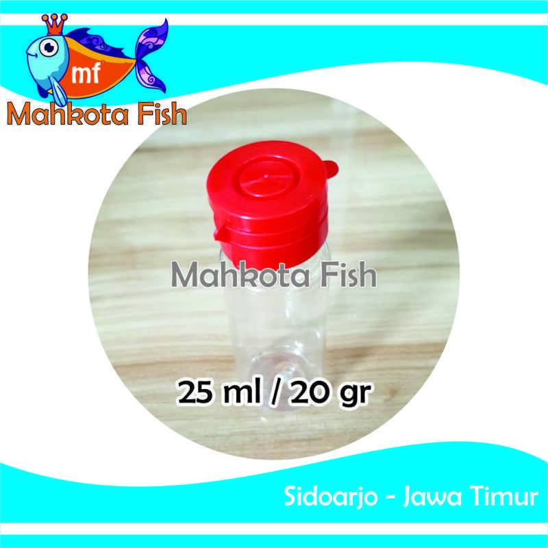 Jual Botol Plastik 25 Ml (bening) | Botol Repack 20 Gram | Botol ...
