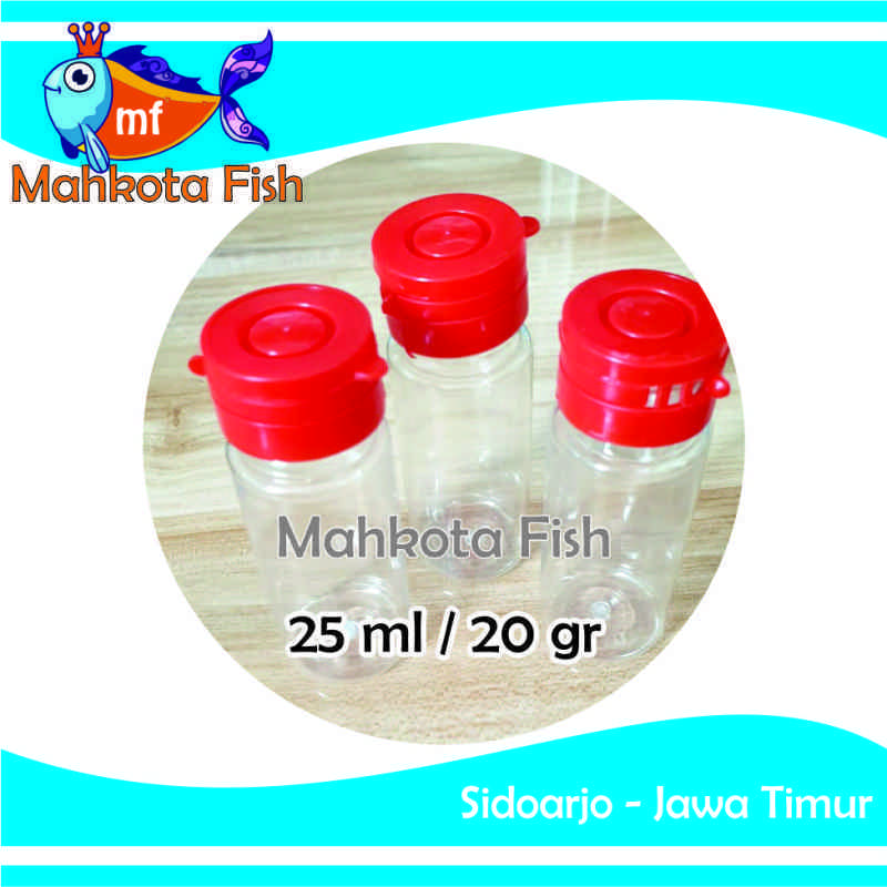 Jual Botol Plastik 25 Ml (bening) | Botol Repack 20 Gram | Botol ...