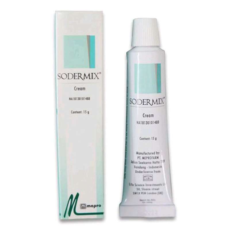 Promo Sodermix Cream 15 g - Krim Bekas Luka - Keloid Diskon 39% di ...