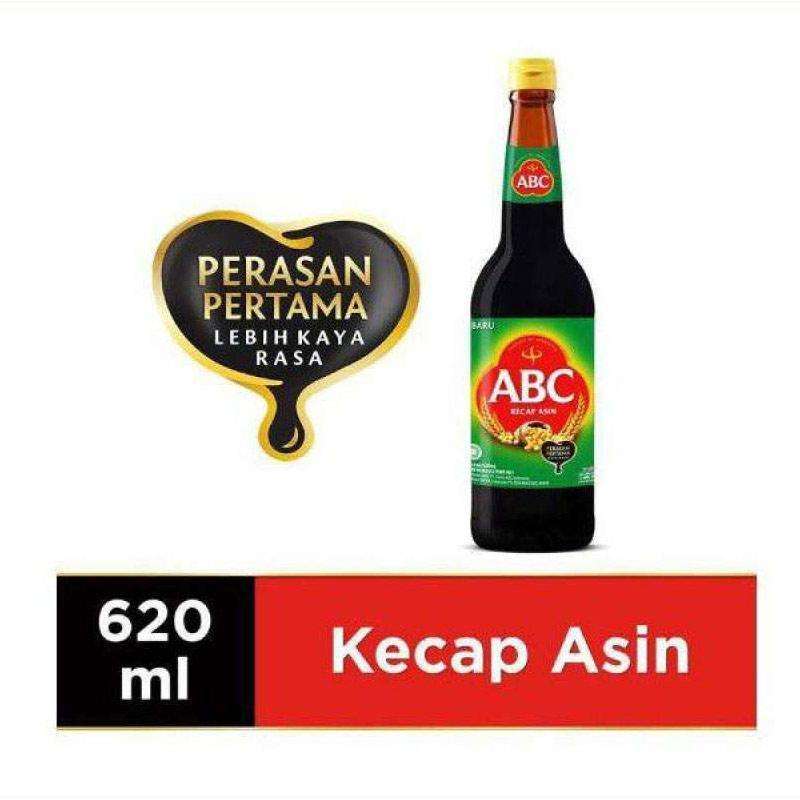 Jual Kecap Asin ABC 620ml botol besar Yolins aneka bahan pangan di ...