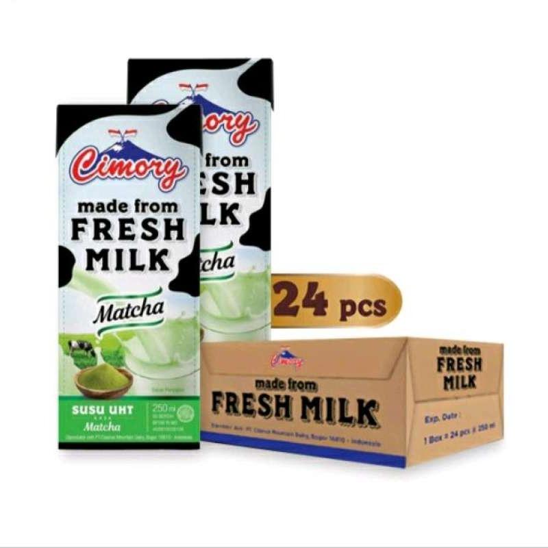 Jual CIMORY SUSU UHT / FRESH MILK 250 ML - MATCHA ( 1 KARTON ) di ...