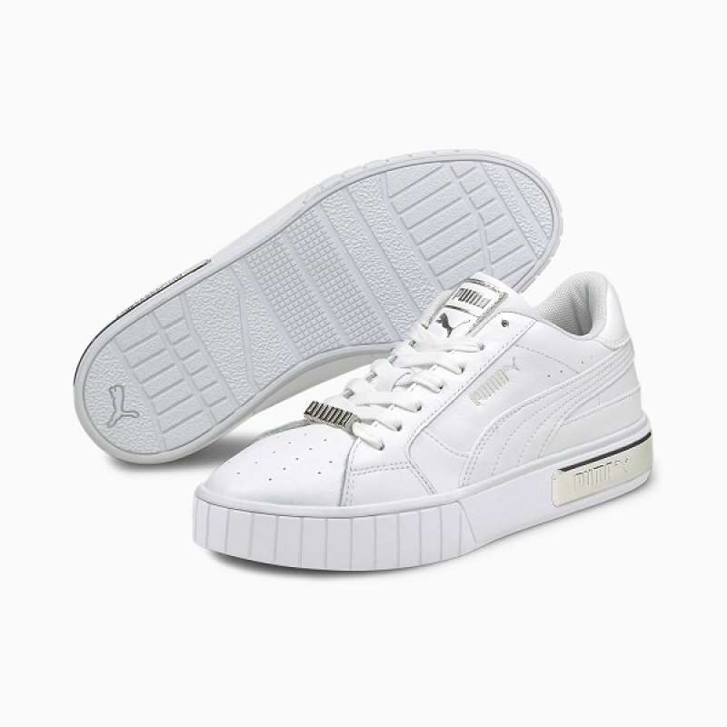 Jual Puma Sepatu Sneakers Cali Star Metallic Wn S Puma White-puma ...
