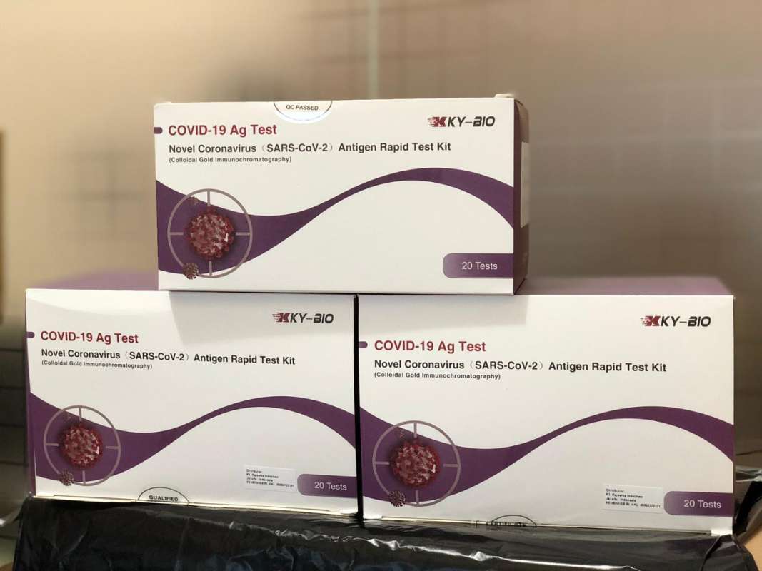 Jual Ky-Bio Rapid Test Antigen | Saliva, Naso, Nasal di Seller ...