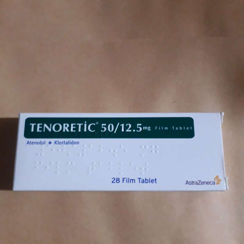 Jual tenoretic 50mg/12,5mg per box di Seller Warung obat nadine - Toko ...
