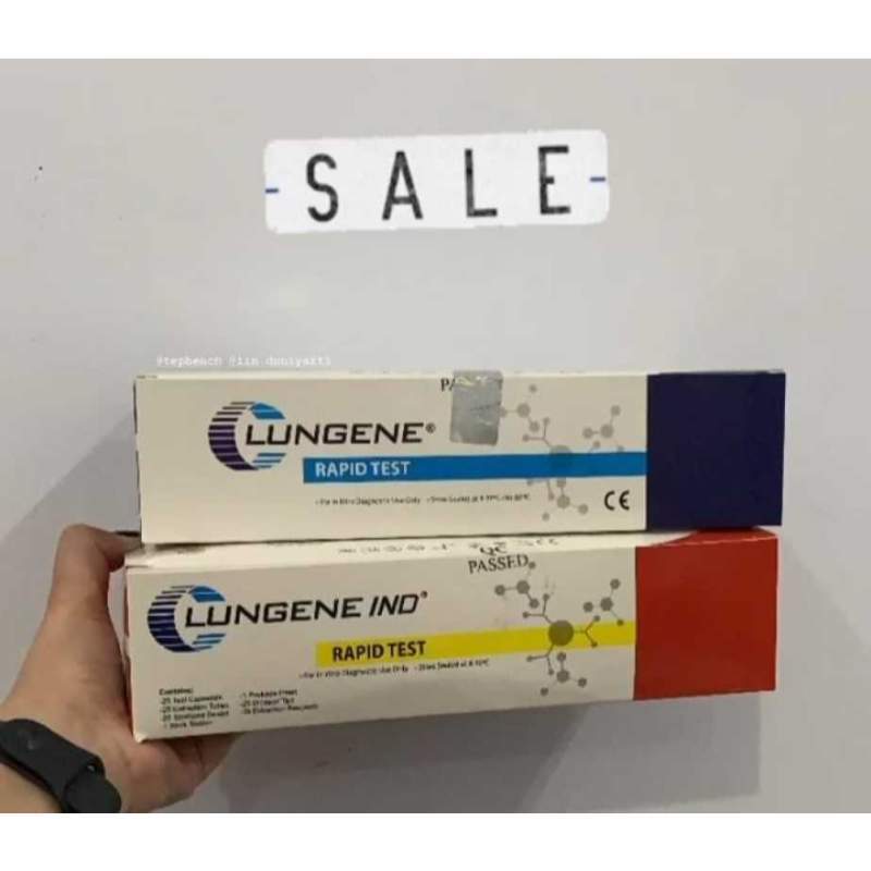 Jual Lungene - Rapid Swab Test Antigen - Merah di Seller LBS - Kebon ...