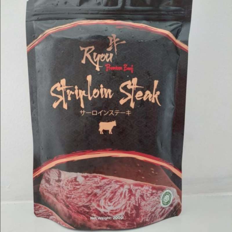 Jual Ryou Striplion/Sirloin Steak 200gram (Premium Beef) di Seller Haz ...