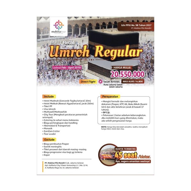 Jual Pt Retali Mustajab Travel - Paket Umrah Reguler [9 Hari] Di Seller ...