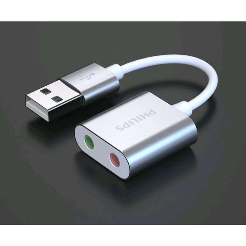 Promo PHILIPS USB Sound Card External 3.5mm Diskon 10% di Seller ...