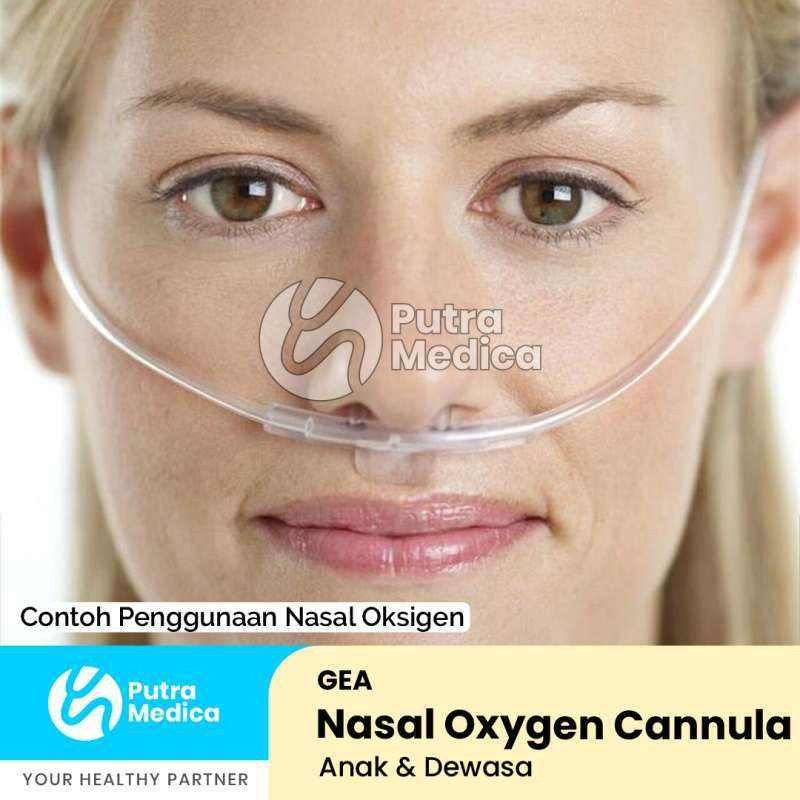 Jual Gea Nasal Oxygen Cannula Anak / Selang Kanul Oksigen O2 Di Seller ...