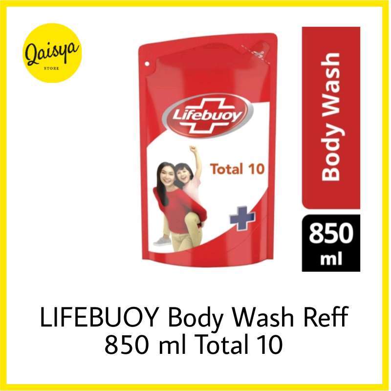 Jual LIFEBOUY Body Wash Reff 850 ml Total 10 di Seller Qaisya Store ...