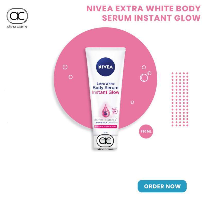Jual Nivea Extra White Instant Glow Body Serum [180 Ml] Di Seller