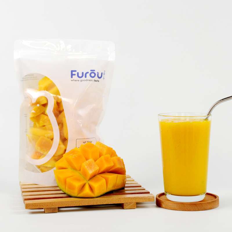 Jual Frozen Mango (IQF) | Buah Mangga Beku | 450 gram di Seller Furou ...