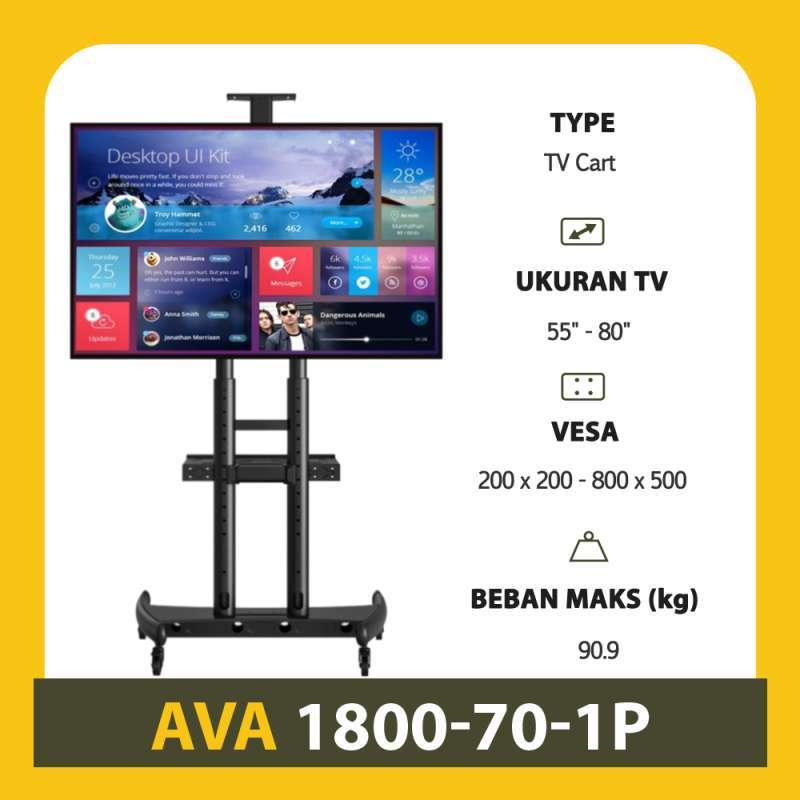 Promo Bracket Standing / Bracket Tv / Bracket Stand Nb Ava 1800-70 50 ... Promo Bracket Standing / Bracket Tv / Bracket Stand Nb Ava 1800-70 50 ...