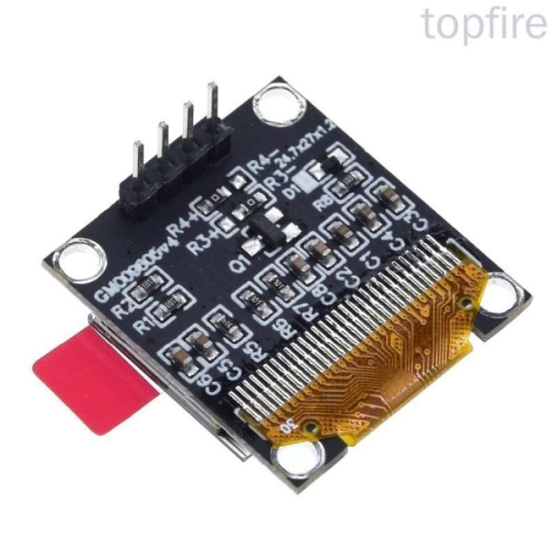 Jual Modul Display Oled 096 Inch 128x64 I2c Warna Putih Dengan Layar ...