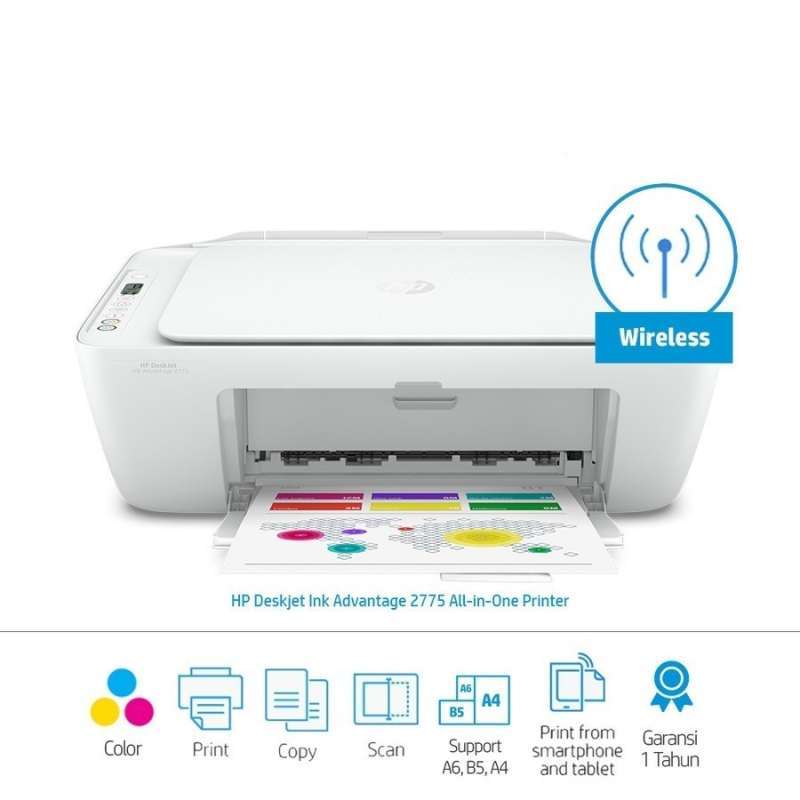 Promo Printer HP 2775 Ink Advantage Deskjet All In One Wireless Diskon ...