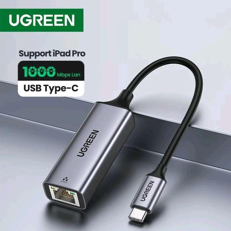 Jual Ugreen Ethernet USB Type C to RJ45 Gigabit 1000Mbps - Space Gray ...