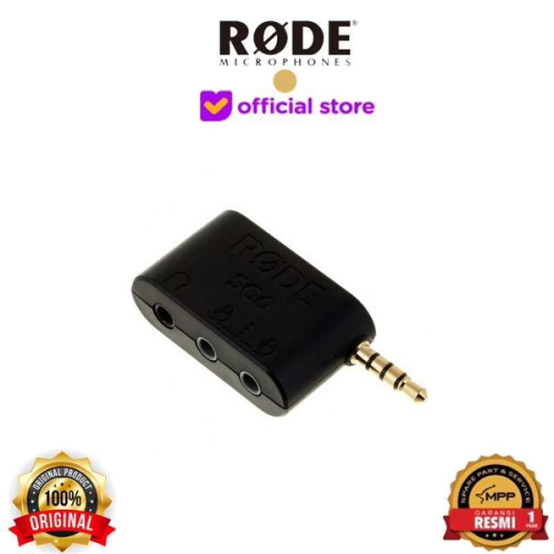 Jual Rode Sc6 Dual Microphone Input And Headphone Martphone Audio ...