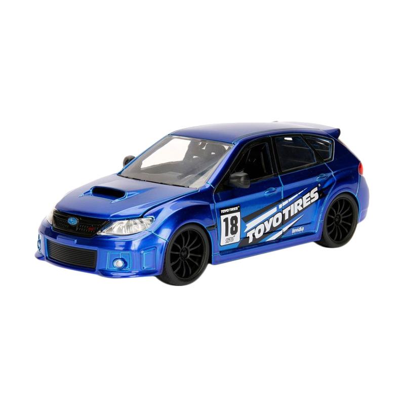 Promo Jada JDM 2012 Subaru Impreza WRX Sti Diecast - Biru [1:24] Diskon ...