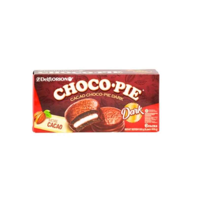 Jual Delfi orion choco pie dark 6p 180gr di Seller Ranch Market The ...