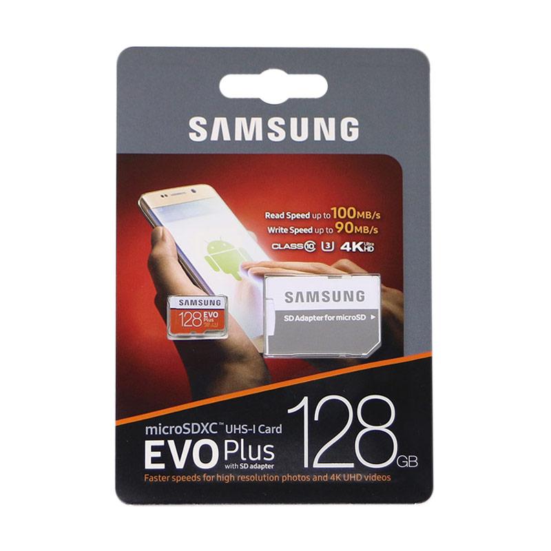 Promo Samsung EVO Plus MicroSD with Adapter [128 GB] Diskon 21% di ...