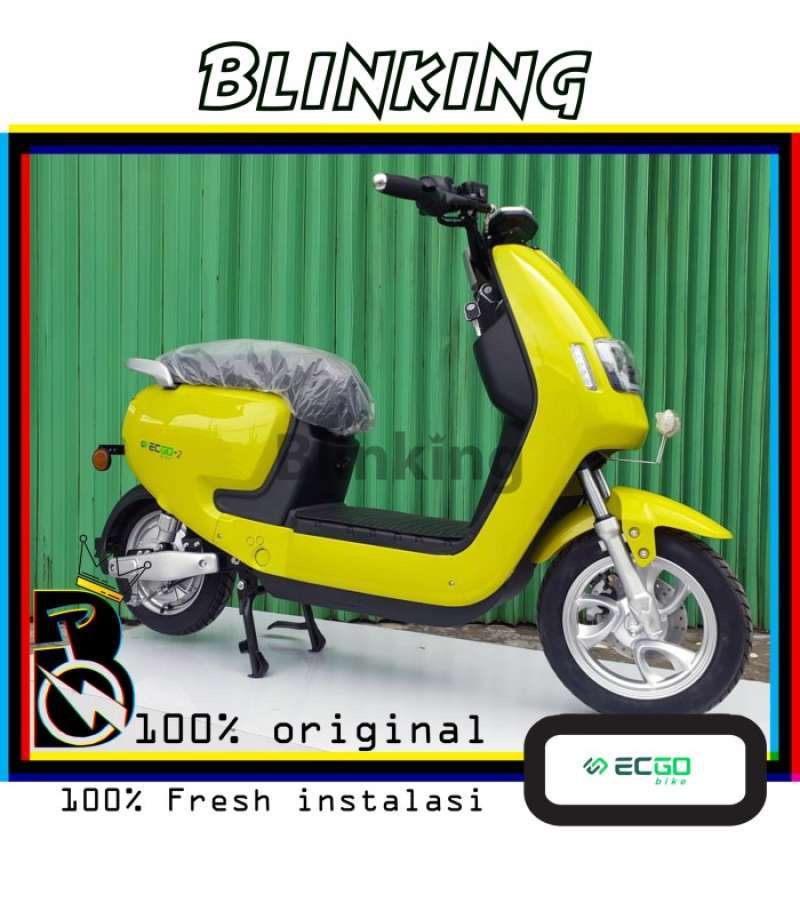 Jual Sepeda Motor Listrik Ecgo 2 - Biru Muda Di Seller Blinkingev ...