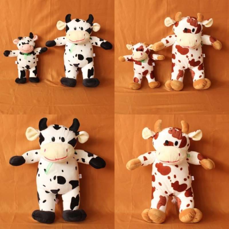 Jual dan Boneka Sapi Standing SNI Tinggi Tinggi 50cm Berlabel 30cm di ...