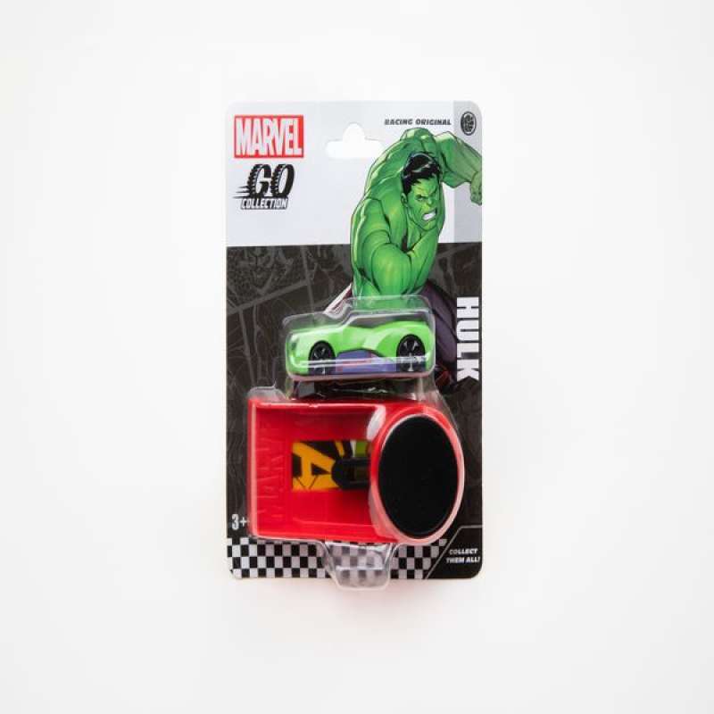 Promo Mainan Mobil-mobilan Disney Marvel Go Racing Launcher Set - Hulk ...