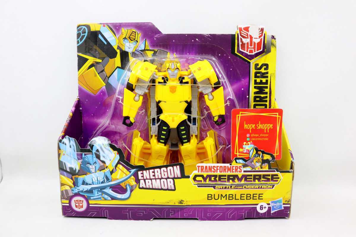 Jual Hasbro Transformers Cyberverse Energon Armor Bumblebee Original di ...