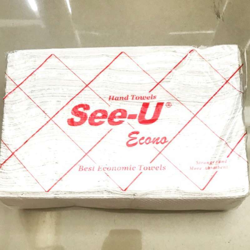 Promo Tissue Hand Towel See-u / Tisu See U Econo 150's Harga Ekonomis ...