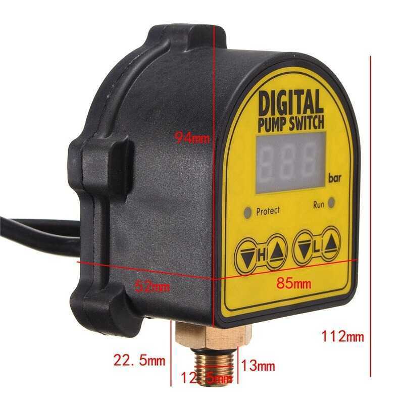 Jual Pengatur Pompa Air Digital Automatic Pump Switch 220V di Seller ...