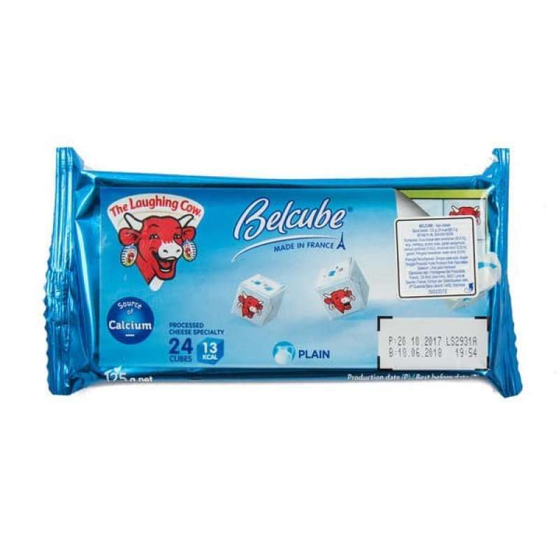 Promo The Laughing Cow Belcube Cheese 24 Mini Block - Keju Balok Mini ...