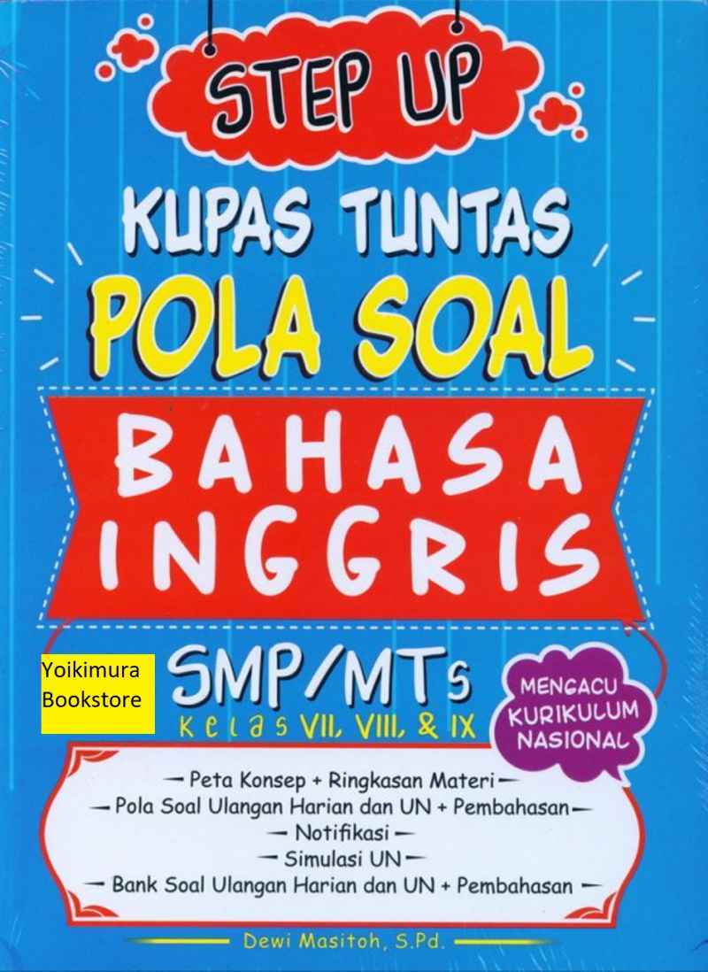 Promo Step Up Kupas Tuntas Pola Soal Bahasa Inggris SMP Kelas 7, 8, 9 ... Promo Step Up Kupas Tuntas Pola Soal Bahasa Inggris SMP Kelas 7, 8, 9 ...