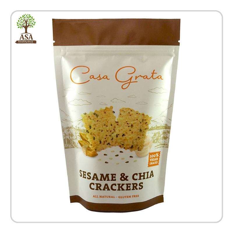 Promo Casa Grata Sesame & Chia Crackers Diskon 14% Di Seller W2fit ...