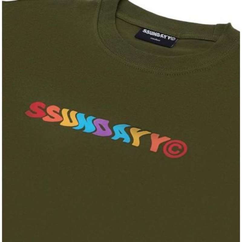 Promo Sundaysundayco Tees Forever Niji Logo 02 Green Diskon 46% Di ...