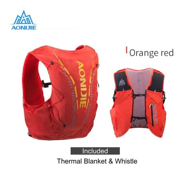 Jual Aonijie Hydration Backpack Vest C962 - 12l Trail Running - Orange ...