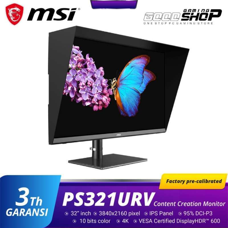 Jual MSI Creator PS321URV 32'' 4K UHD IPS VESA Certified - Monitor di ...