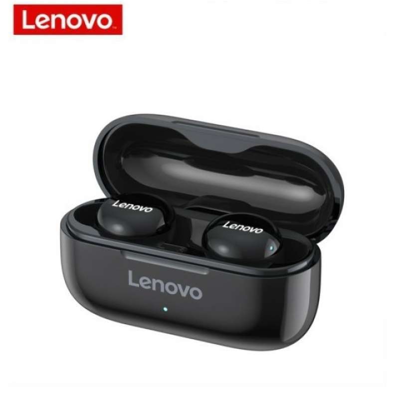 Jual Lenovo Livepods Lp11 - Tws Bluetooth Earphone With 300mah Storage Box - Black Black Di ...